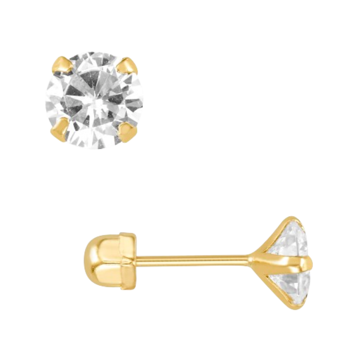 Broquel Recto 14K – Joyeria Jalos