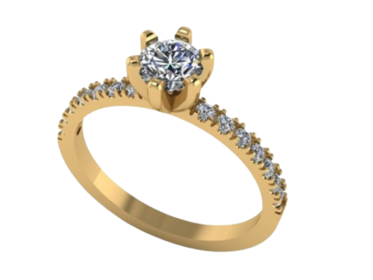 Montura Anna Oro 14K – Joyeria Jalos